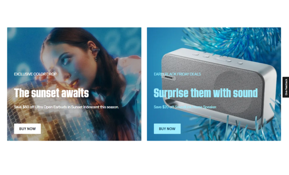 Bose Website Design Analysis | DesignRush