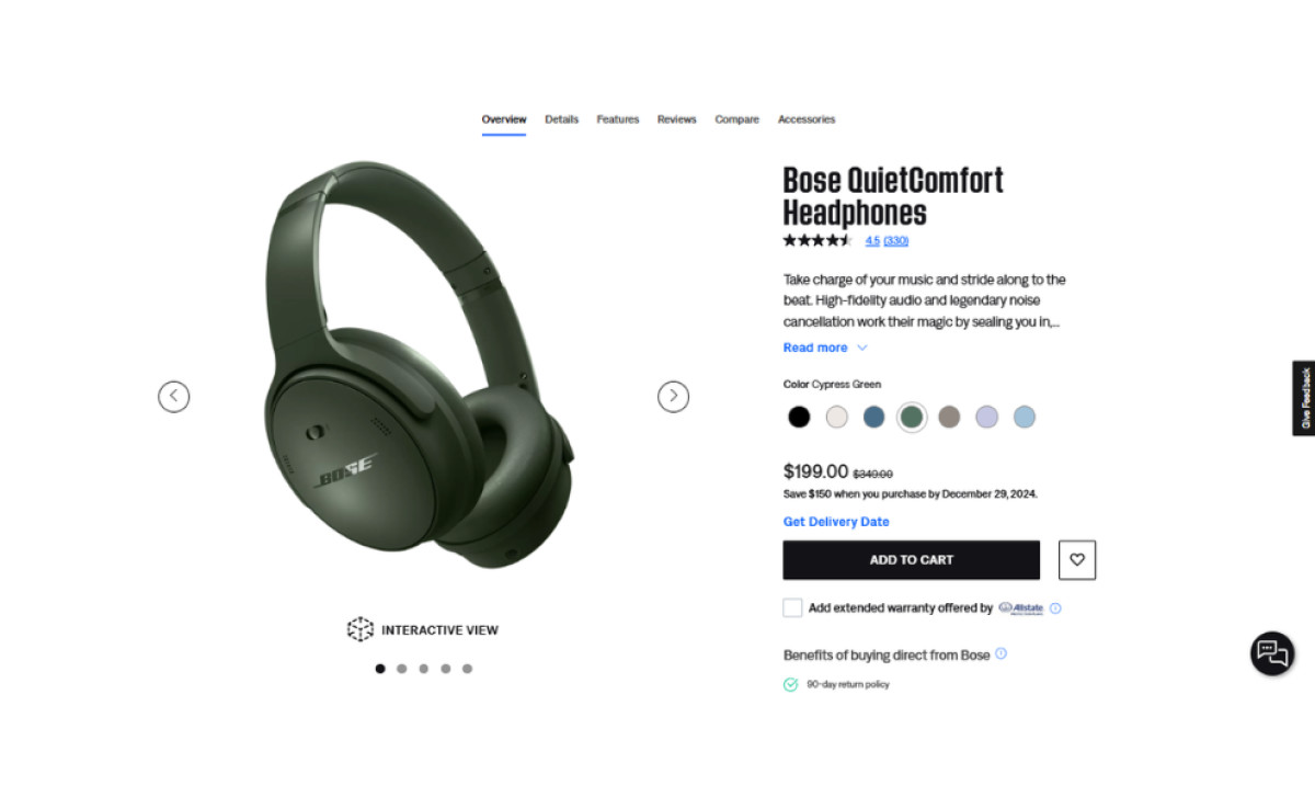 Bose Website Design Analysis | DesignRush