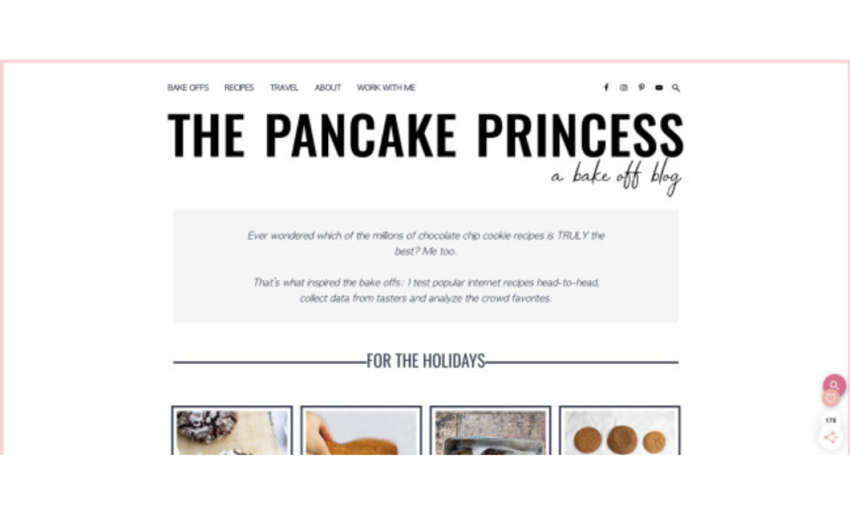 The Pancake Princess Website Design Analysis | DesignRush