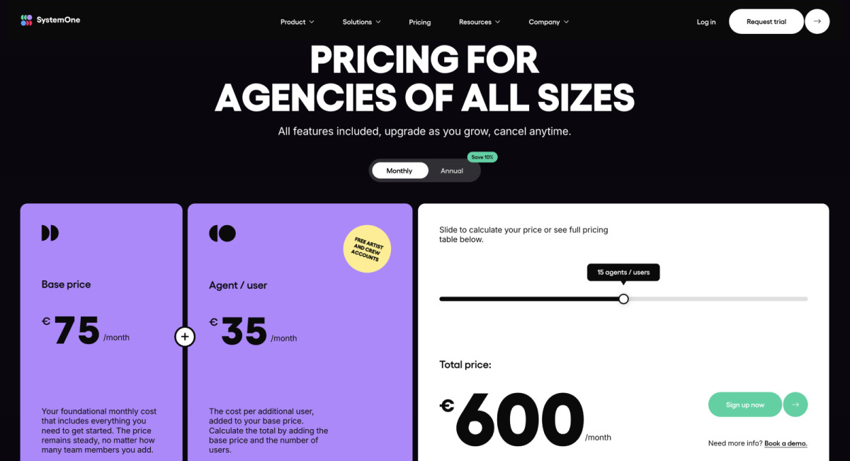 System One Website Design Analysis | DesignRush
