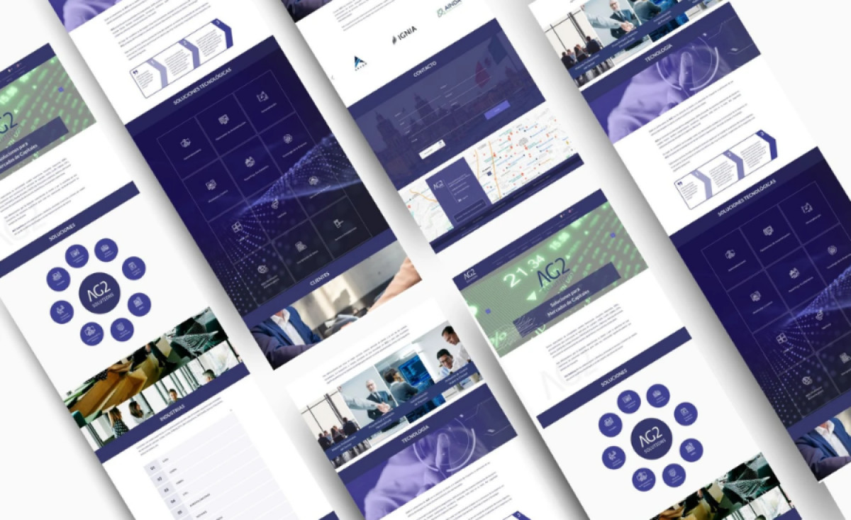 AG2 Solutions Website Design Analysis | DesignRush