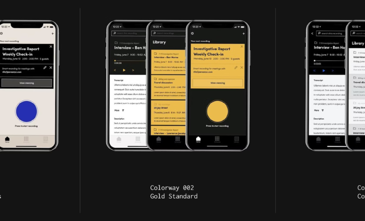 ProCorder App Design Analysis | DesignRush