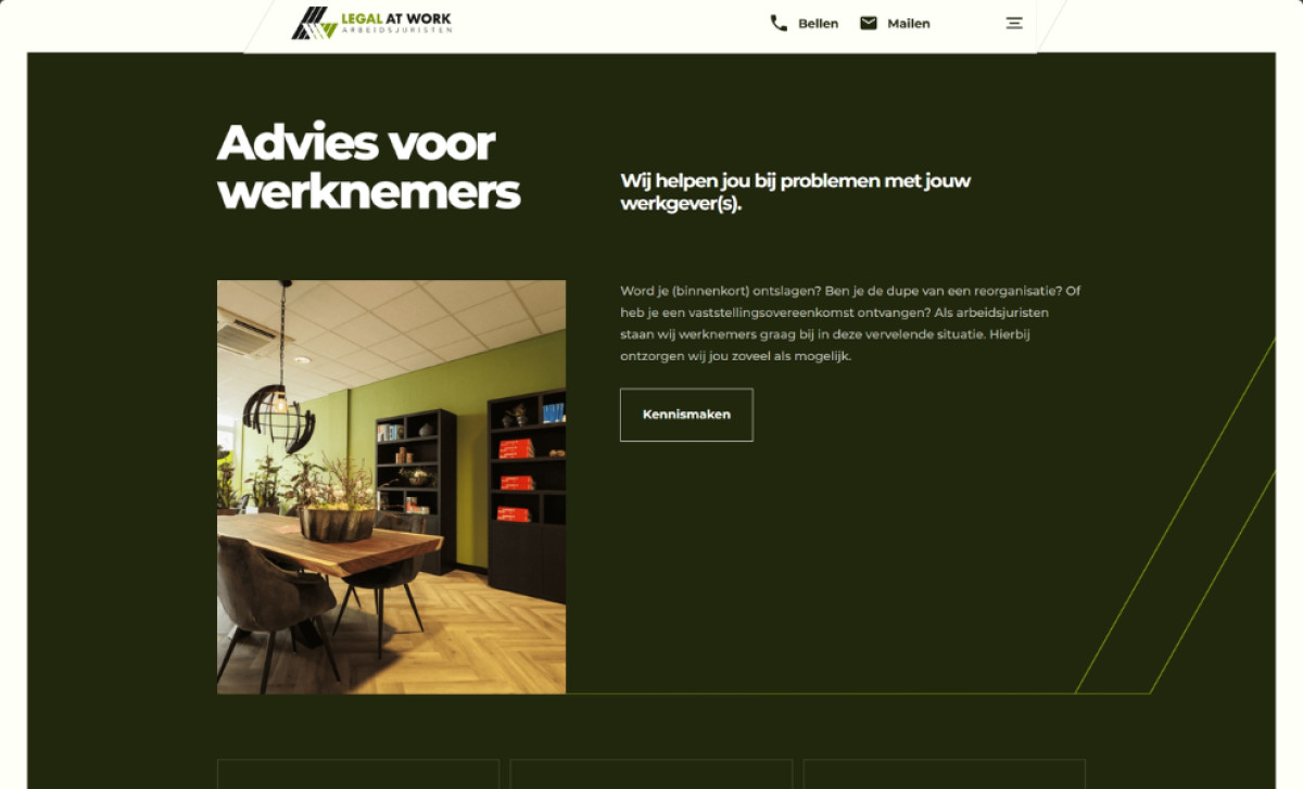 Legal at Work Website Design Analysis | DesignRush
