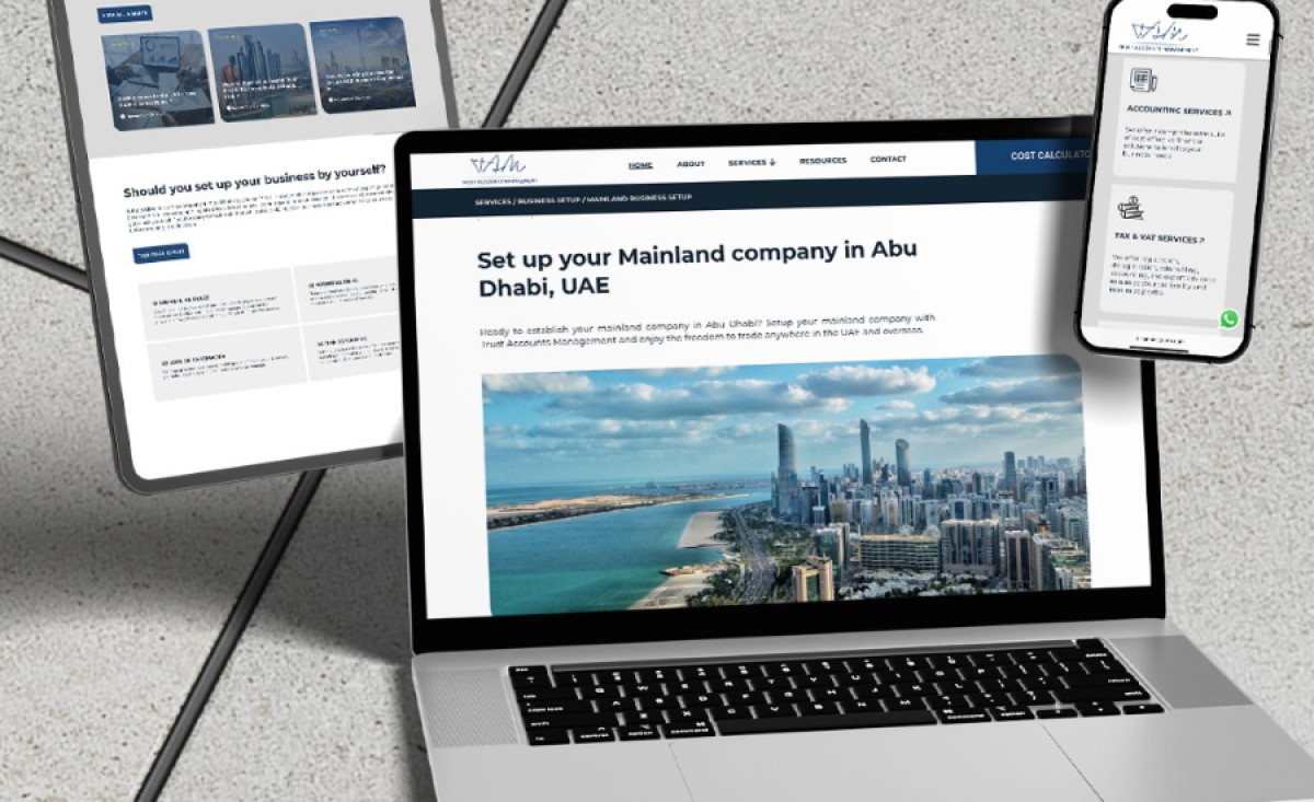 TRUST Accounts Management Website Design Analysis | DesignRush