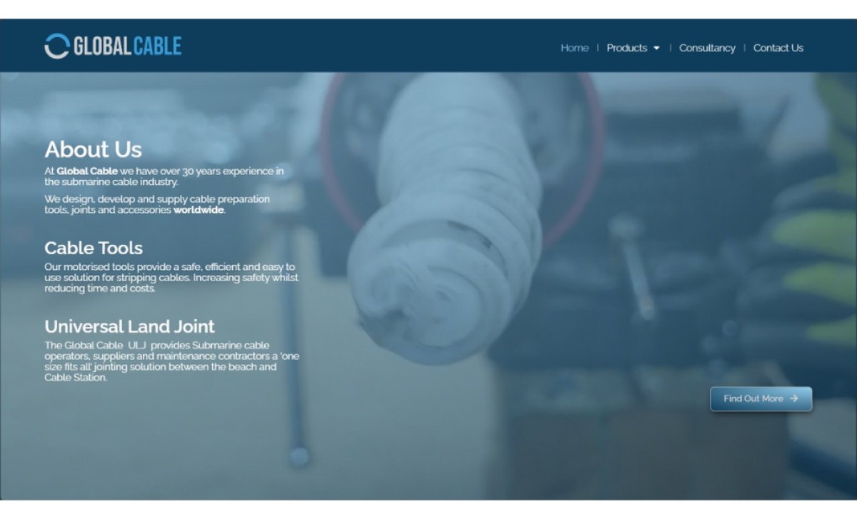 Global Cable Website Design Analysis | DesignRush