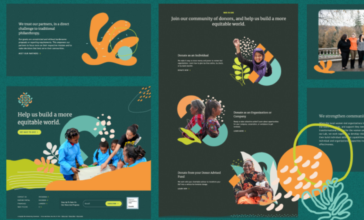 WomenStrong International Web Design Analysis | DesignRush