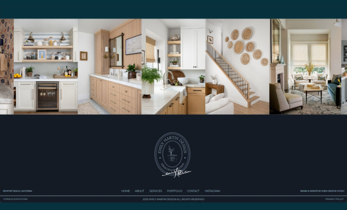 Emily Martin Design Website Analysis | DesignRush