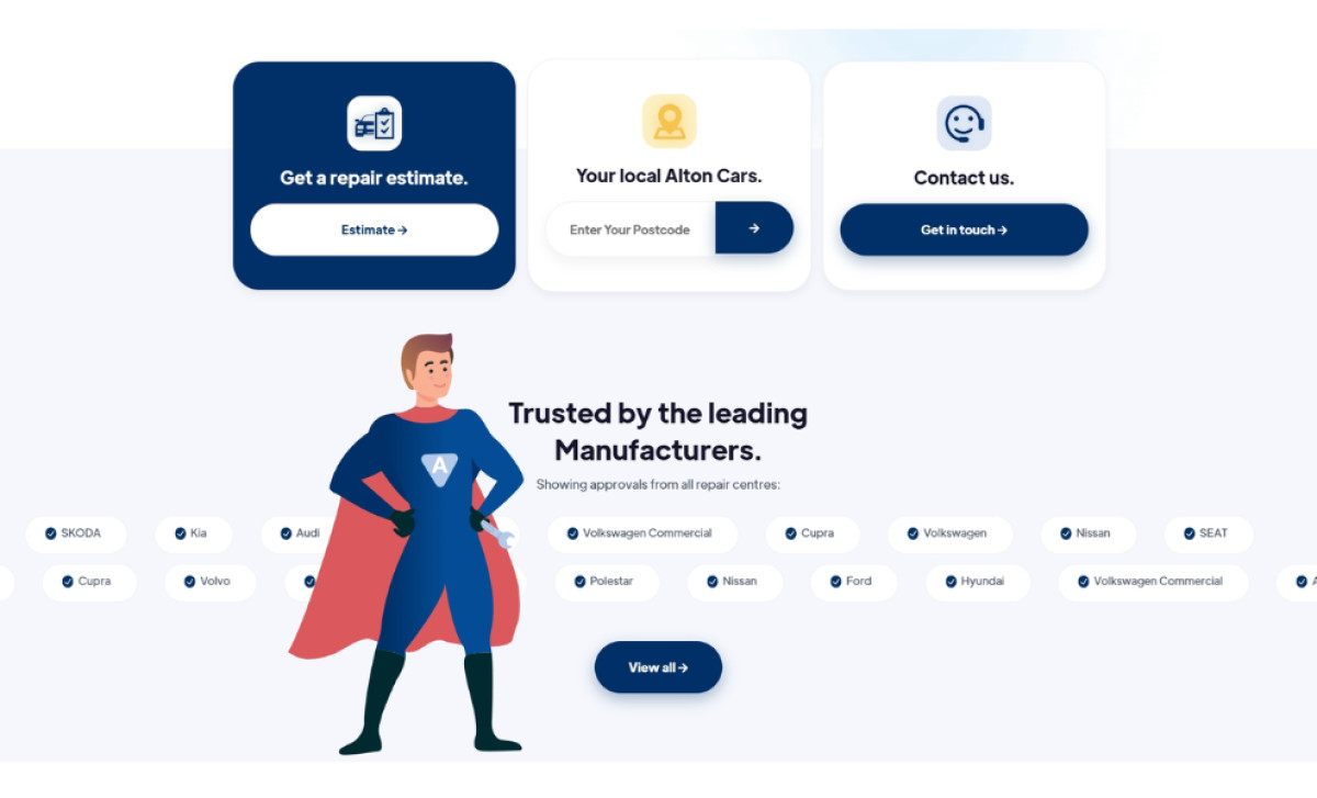 Alton Cars Website Design Analysis | DesignRush