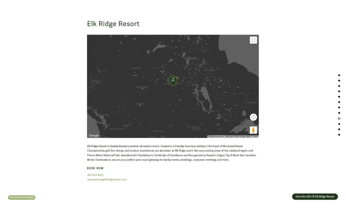 Elk Ridge Resort Website Design Analysis | DesignRush