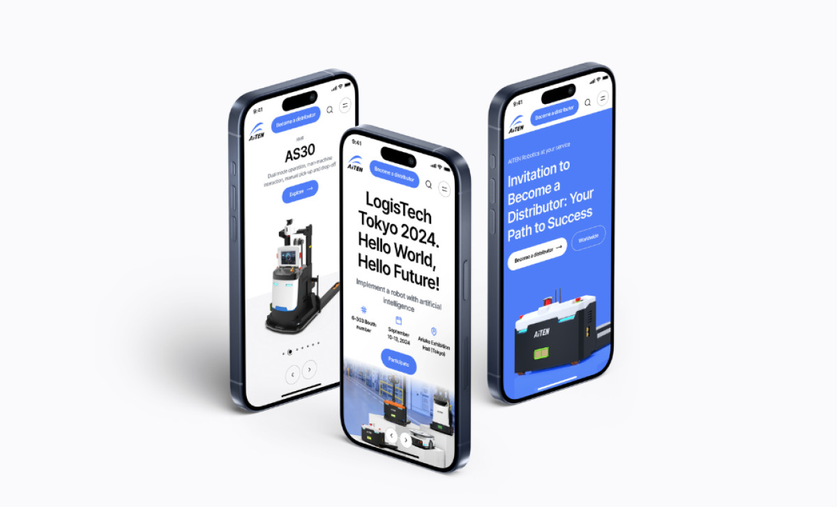 AiTEN Robotics Website Design Analysis | DesignRush
