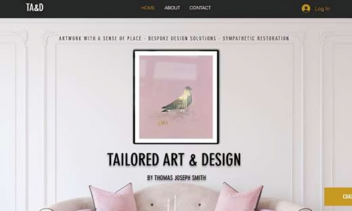 Tailored Art & Design Website Design Analysis | DesignRush