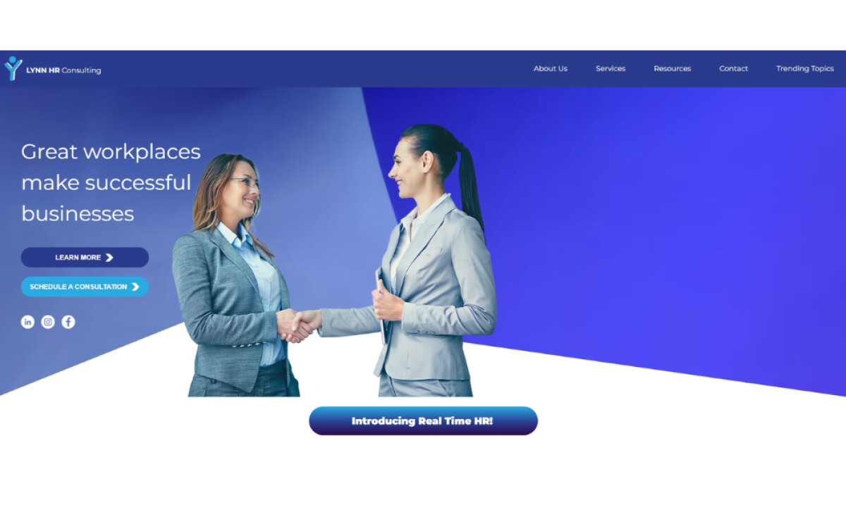 Lynn HR Consulting Website Design Analysis | DesignRush