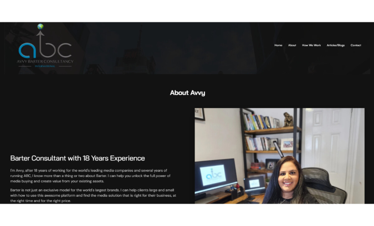 Avvy Barter Consultancy Website Design Analysis | DesignRush