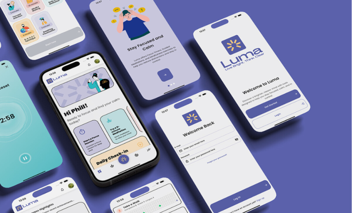Luma Health & Wellness App Design Analysis | DesignRush