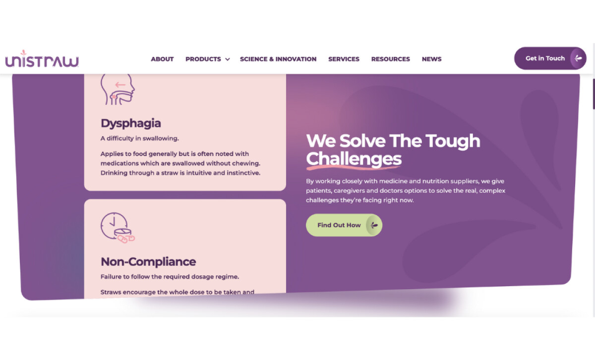 Unistraw Website Design Analysis | DesignRush