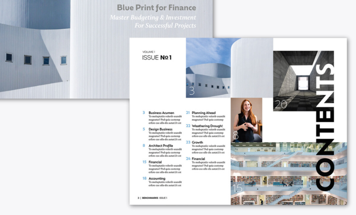 Benchmarks Magazine Print Design Analysis | DesignRush