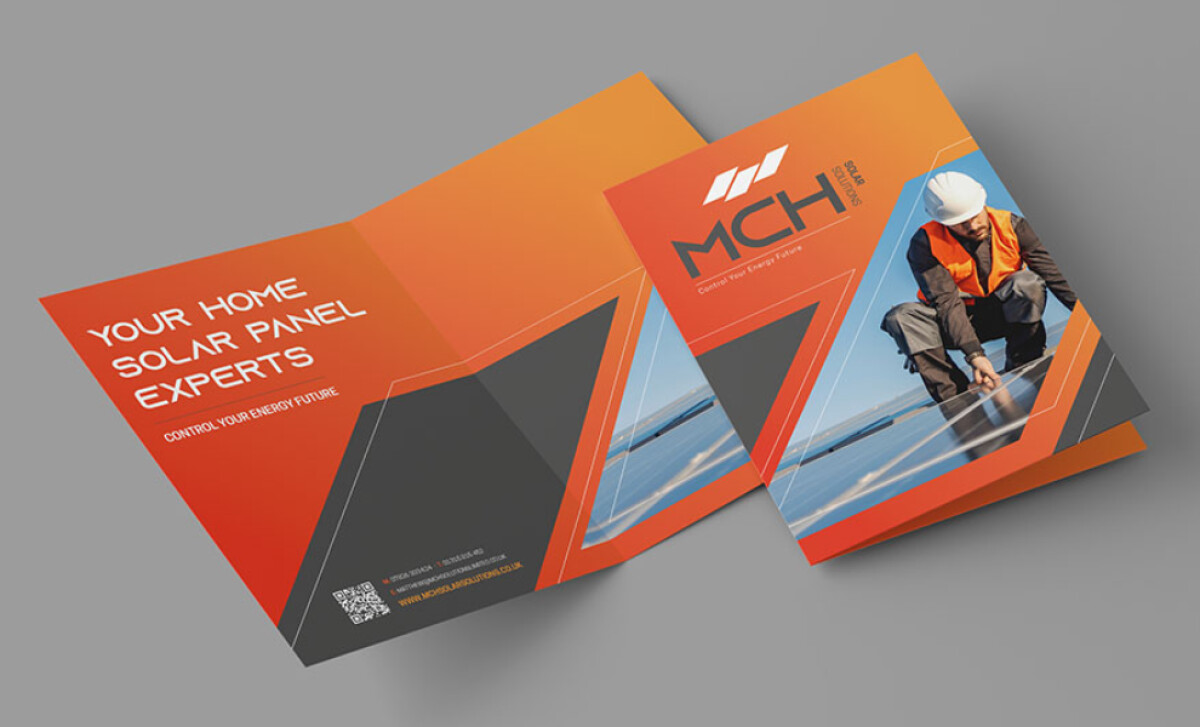 MCH Solar Solutions Print Design Analysis | DesignRush