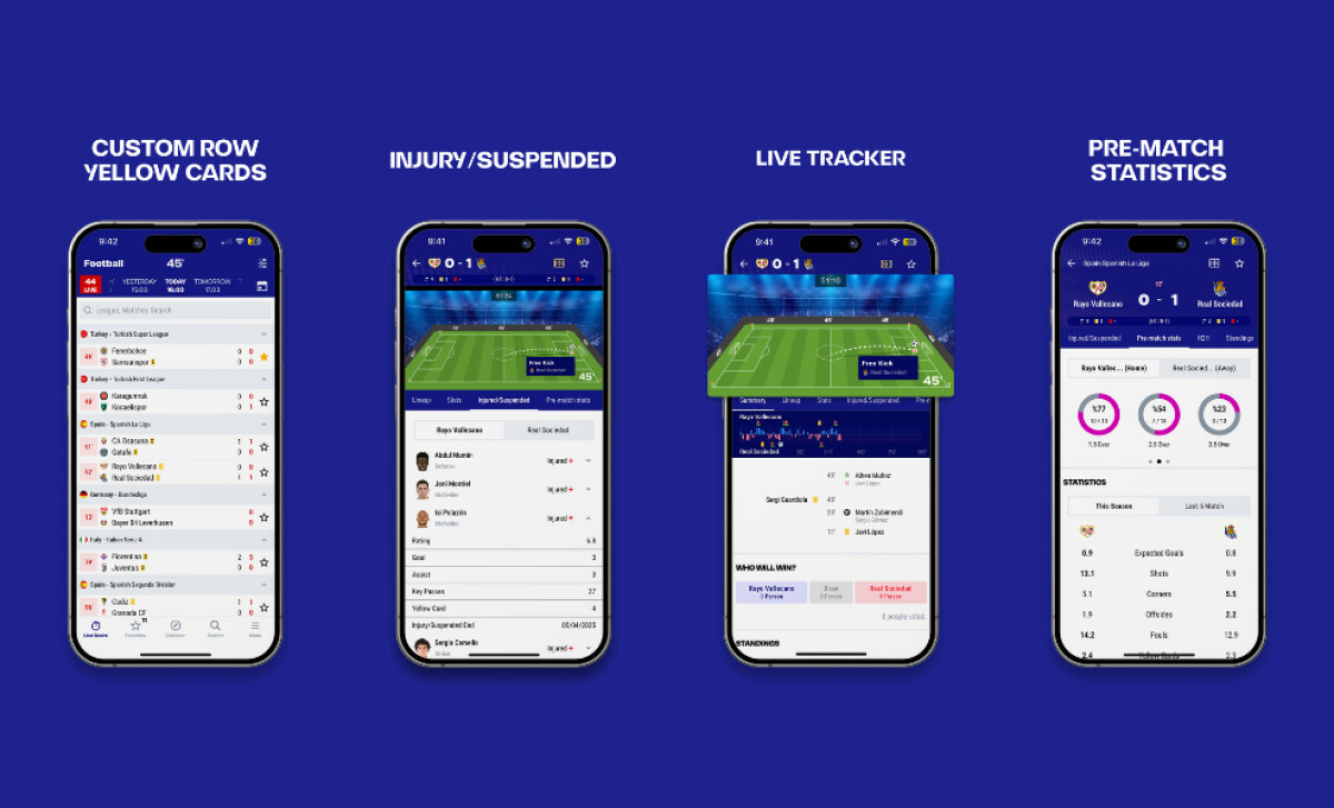 45 Scores App Design Analysis | DesignRush