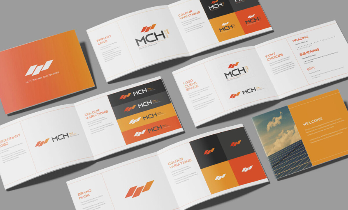 MCH Solar Solutions Print Design Analysis | DesignRush