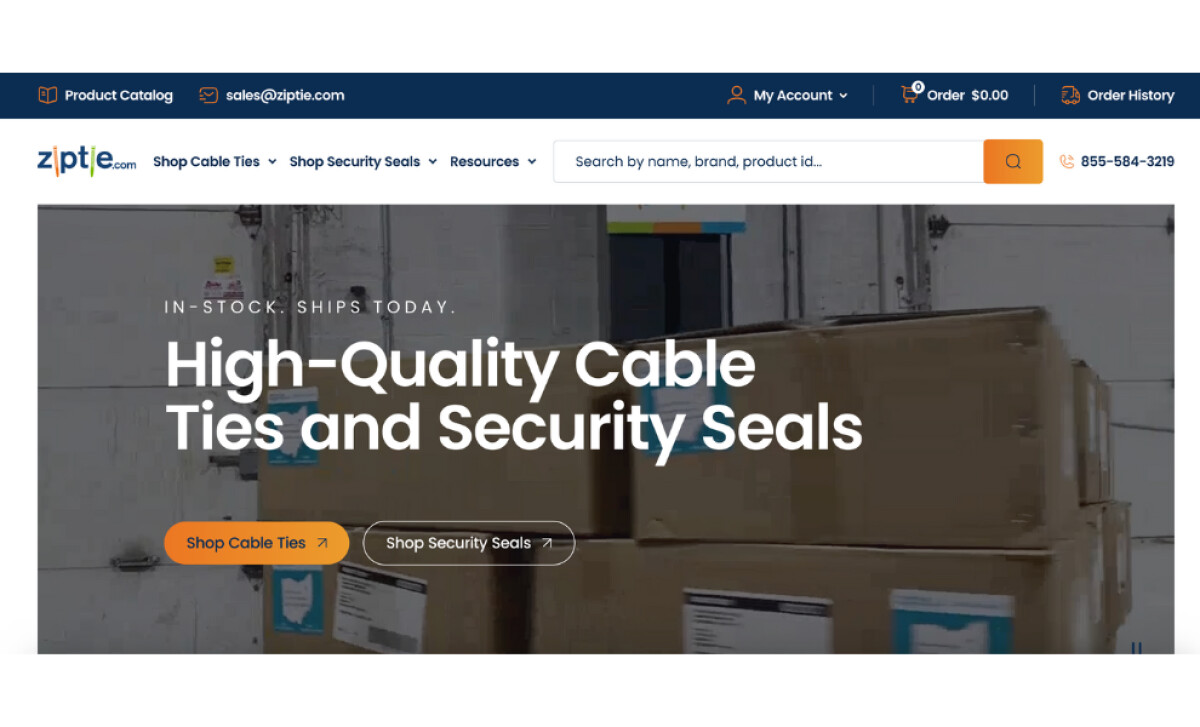 Ziptie Website Design Analysis | DesignRush