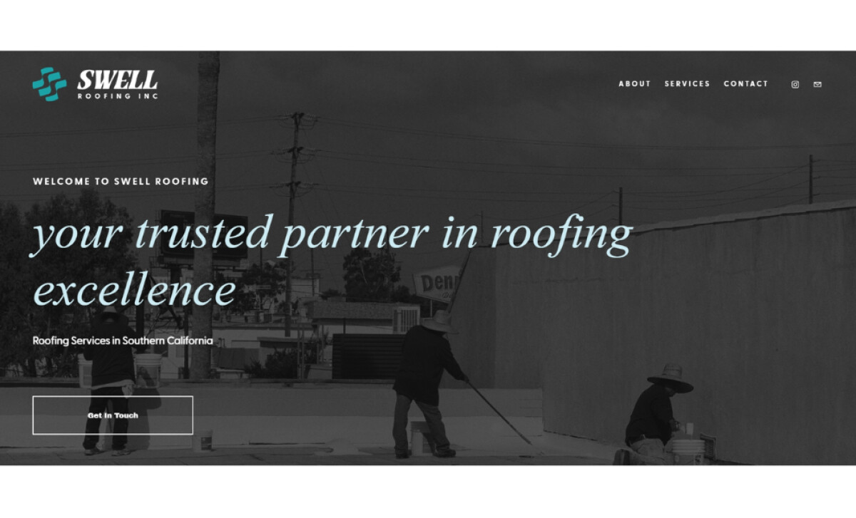 Swell Roofing Website Design Analysis | DesignRush