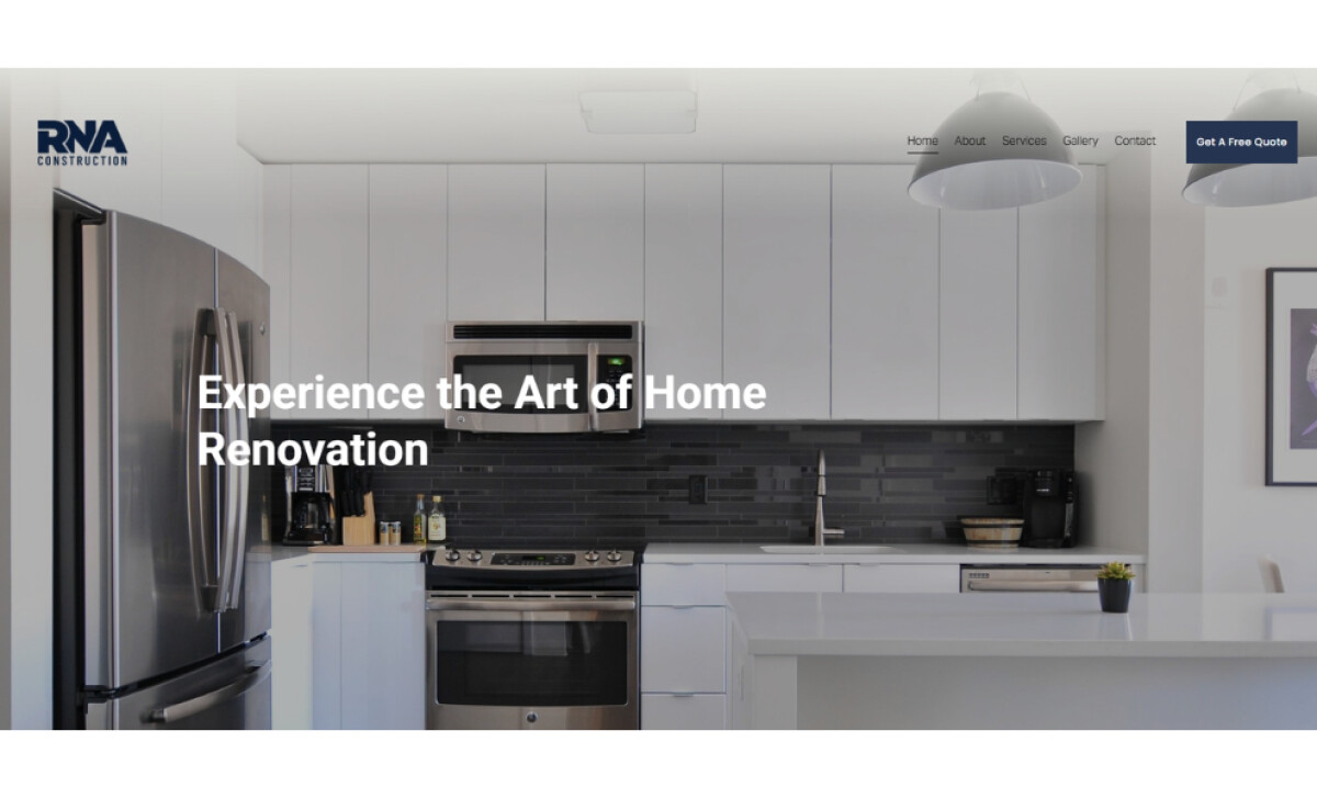 RNA Construction Website Design Analysis | DesignRush