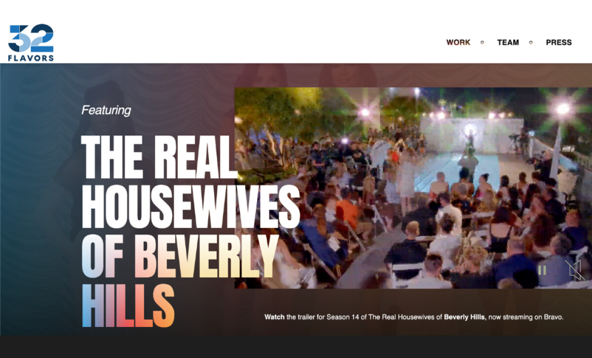 32 Flavors Website Design Analysis | DesignRush