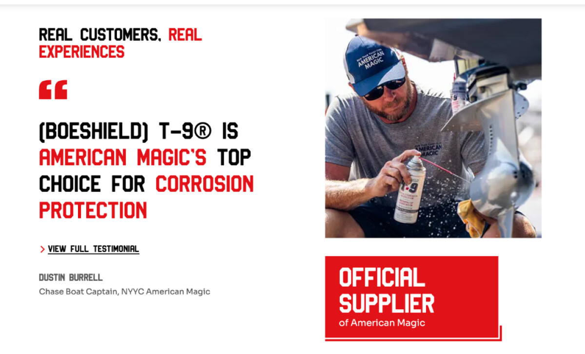 Boeshield T-9® Website Design Analysis | DesignRush