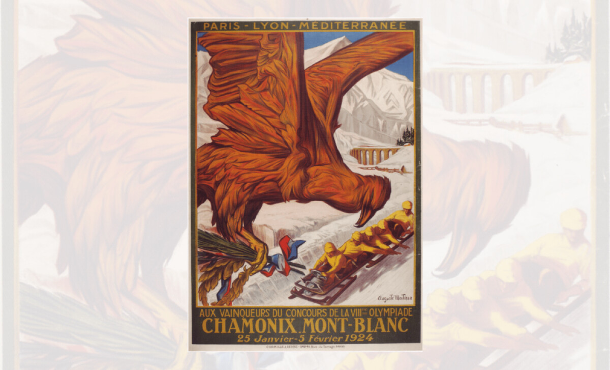 1924 Winter Olympics Poster Print Design Analysis | DesignRush