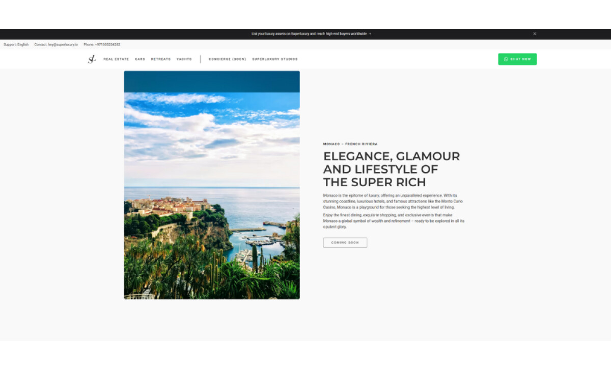 SuperLuxury Website Design Analysis | DesignRush