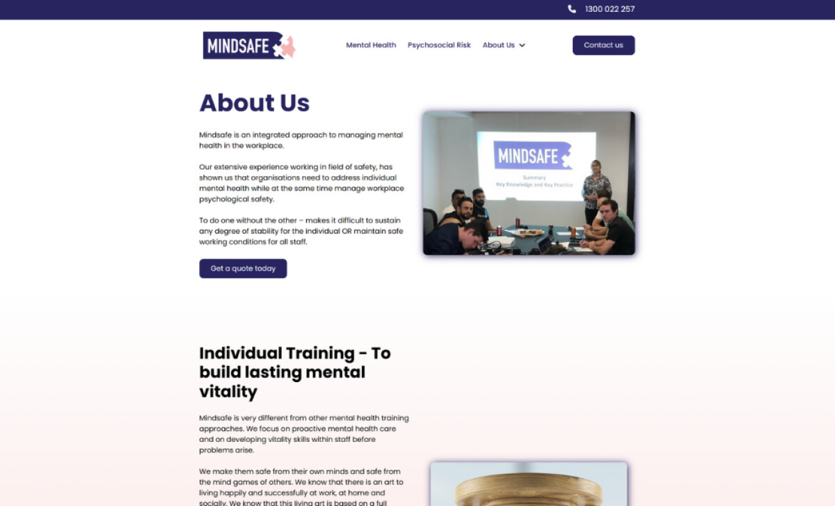 Mindsafe Website Design Analysis | DesignRush
