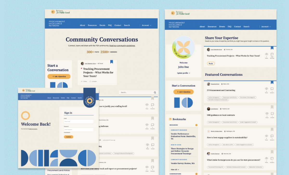 Partners for Public Good Website Design Analysis | DesignRush