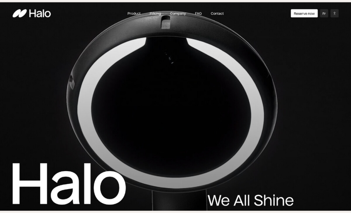 Halo Website Design Analysis | DesignRush