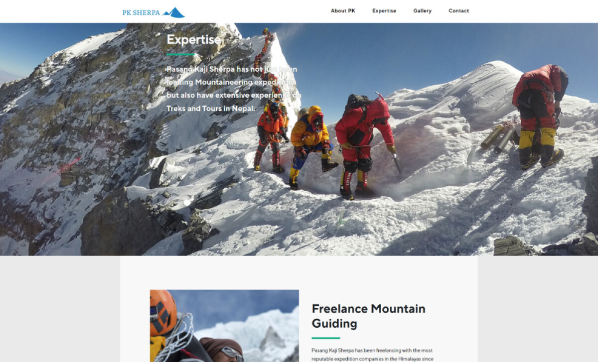 PK Sherpa Website Design Analysis | DesignRush