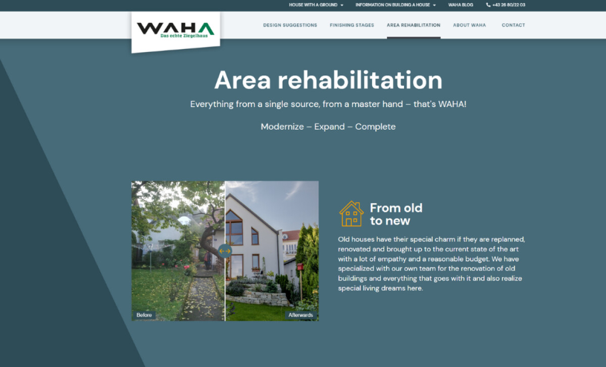 WAHA Website Design Analysis | DesignRush