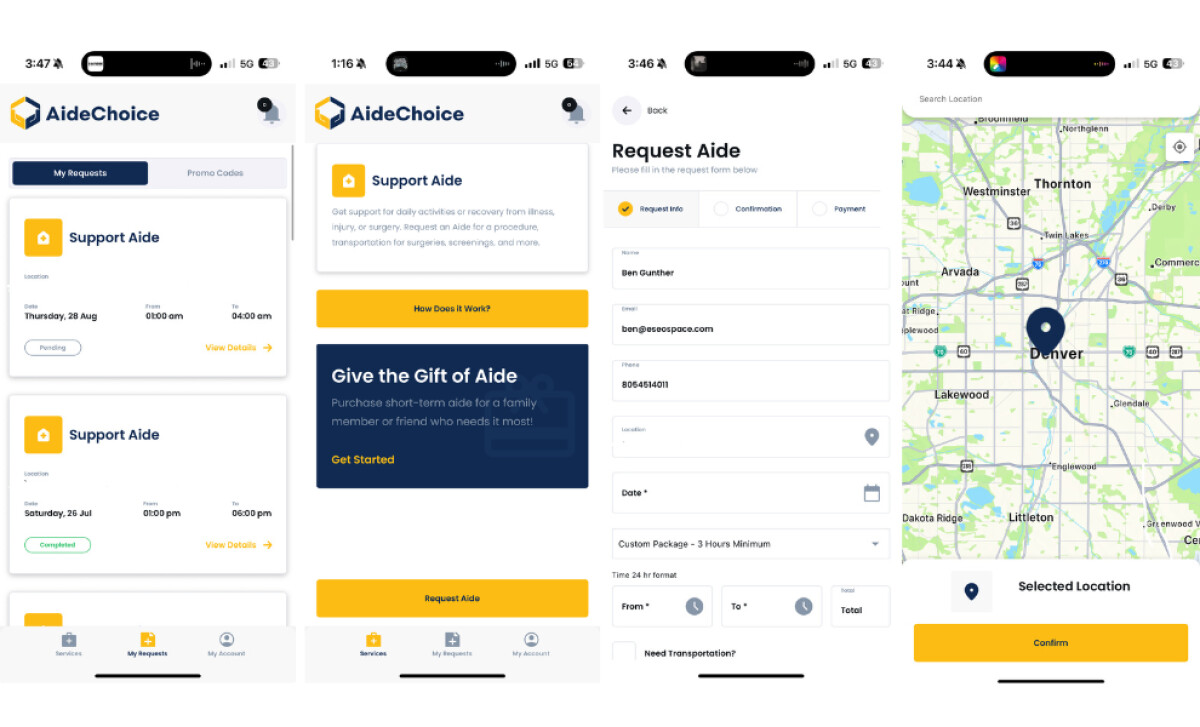 AideChoice App Design Analysis | DesignRush