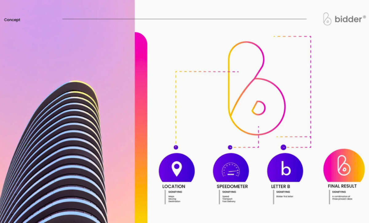 bidder Logo Design | DesignRush