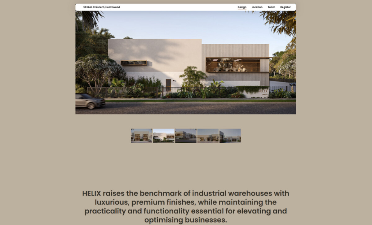 Helix Heathwood Website Design | DesignRush