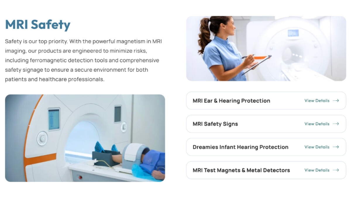 MRI Med Website Design Analysis | DesignRush