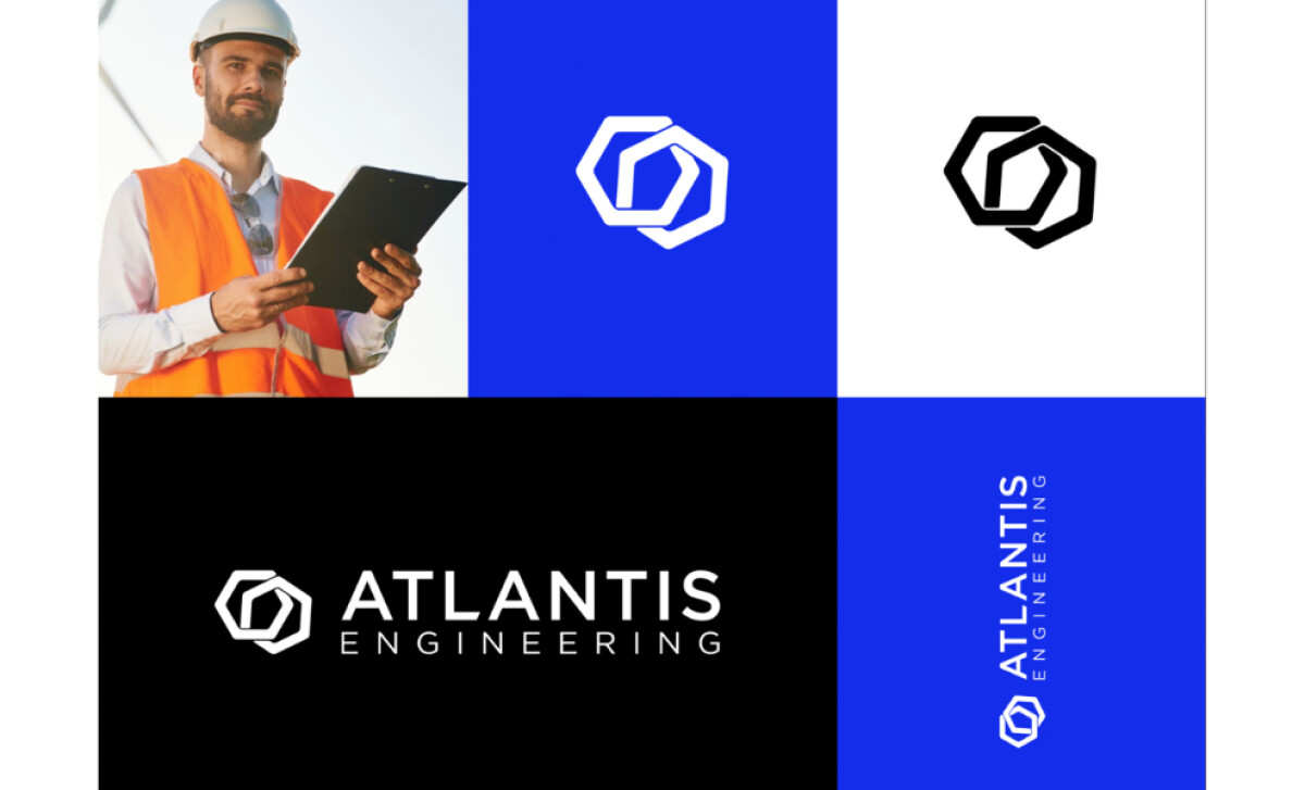 Atlantis Engineering Logo Design | DesignRush