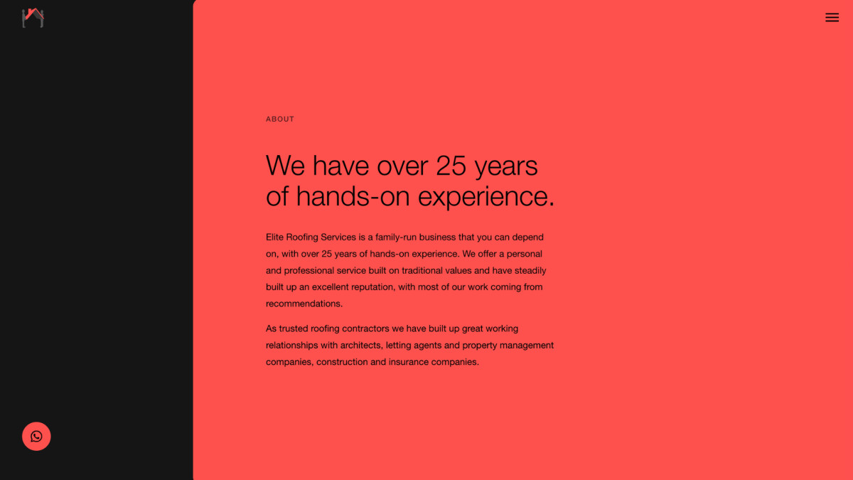 Elite Roofing Services Website Design Analysis | DesignRush