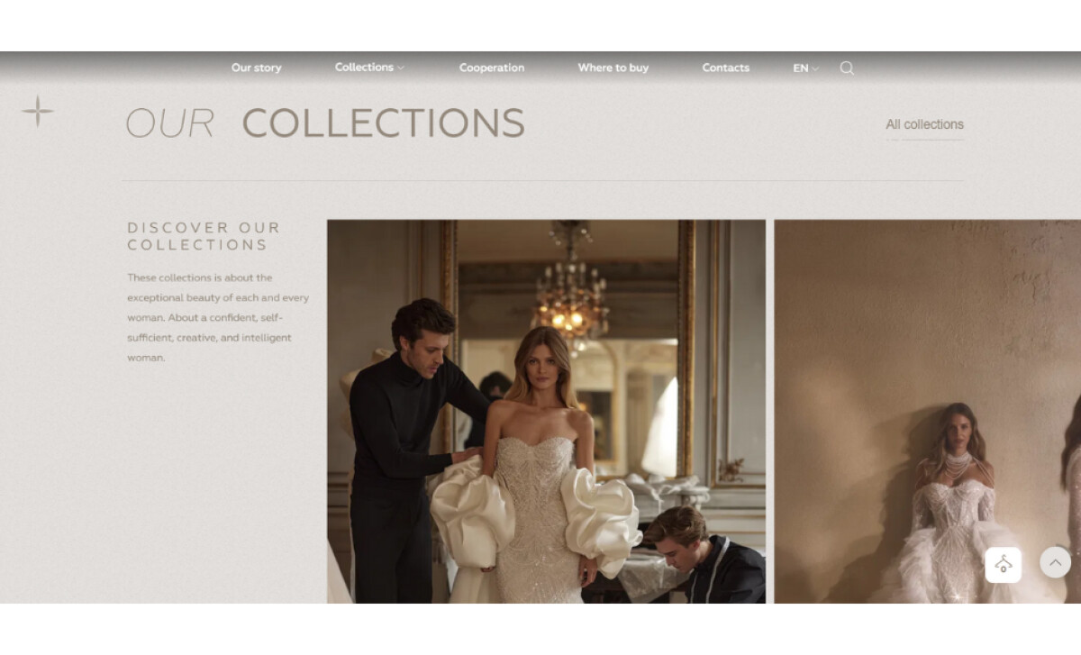 LuceSposa Website Design | DesignRush