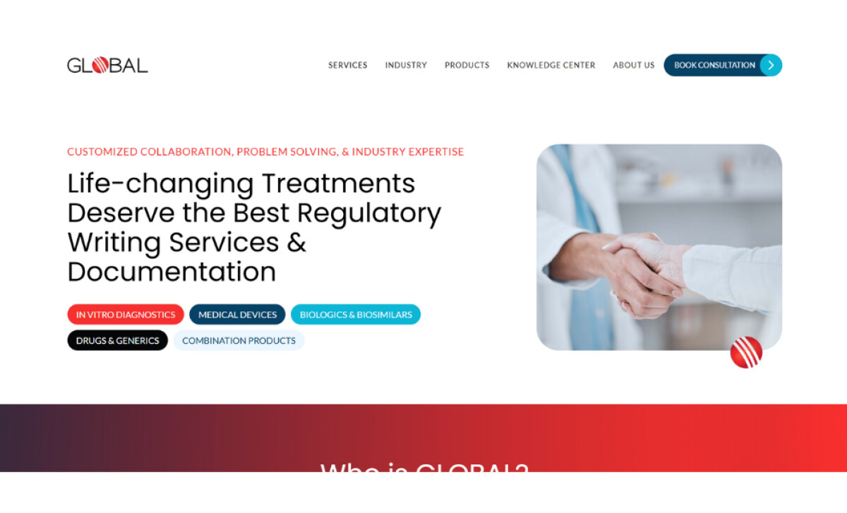 Global RWC Website Design | DesignRush