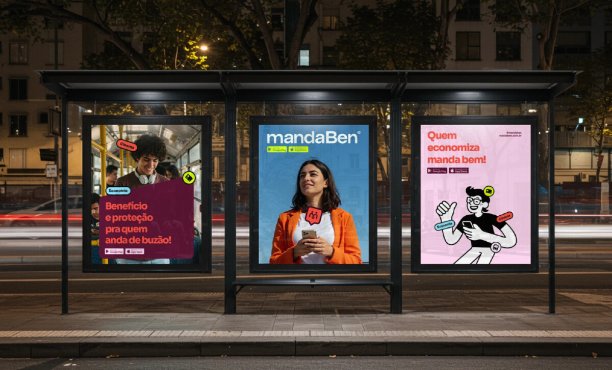 MandaBen – Clube de Benefícios Print Design | DesignRush