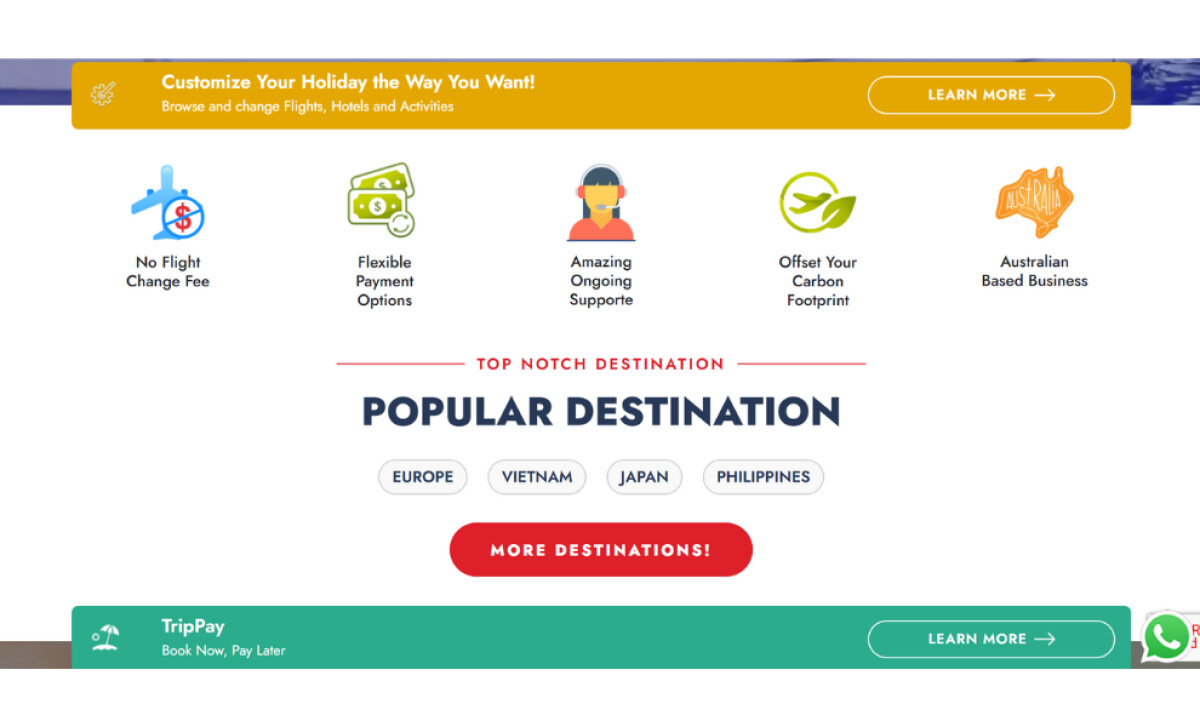 Star Flights Website Design | DesignRush