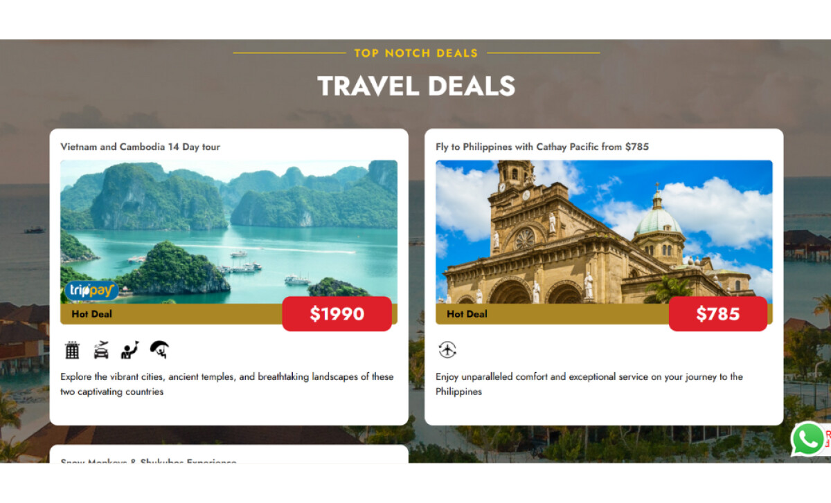 Star Flights Website Design | DesignRush