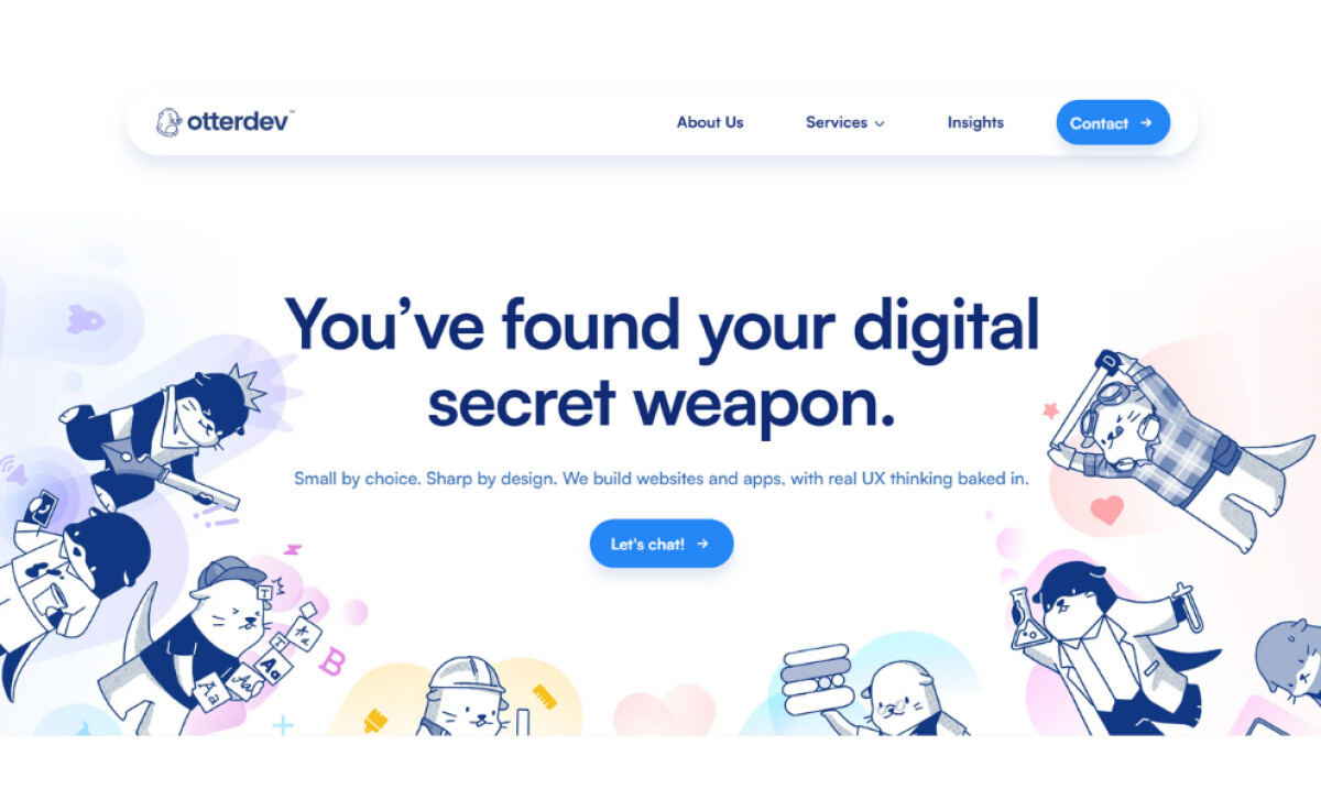 Otterdev Website Design | DesignRush