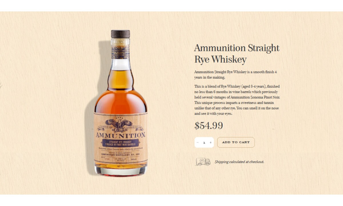 Ammunition Website Design | DesignRush