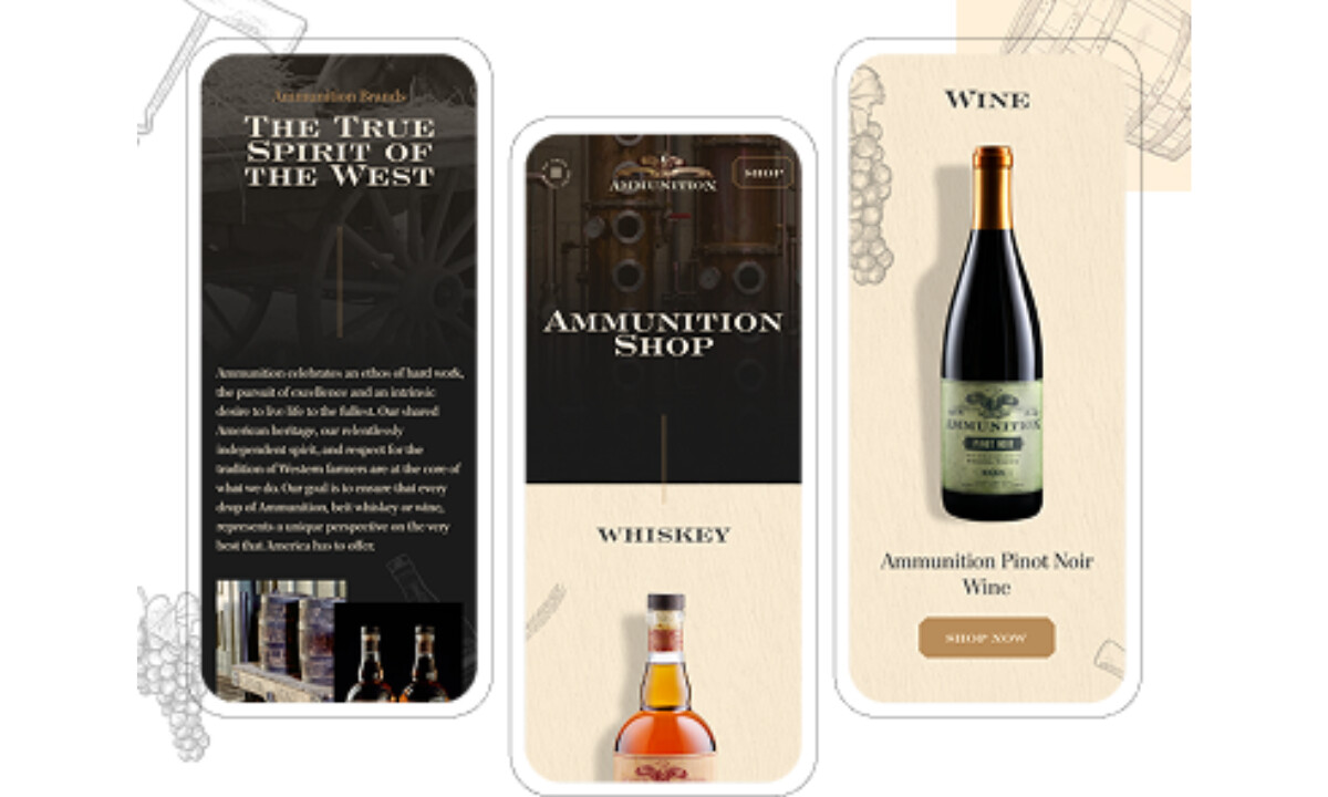 Ammunition Website Design | DesignRush