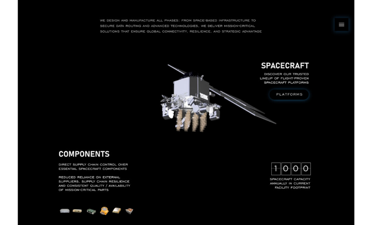 York Space Systems Website Design | DesignRush